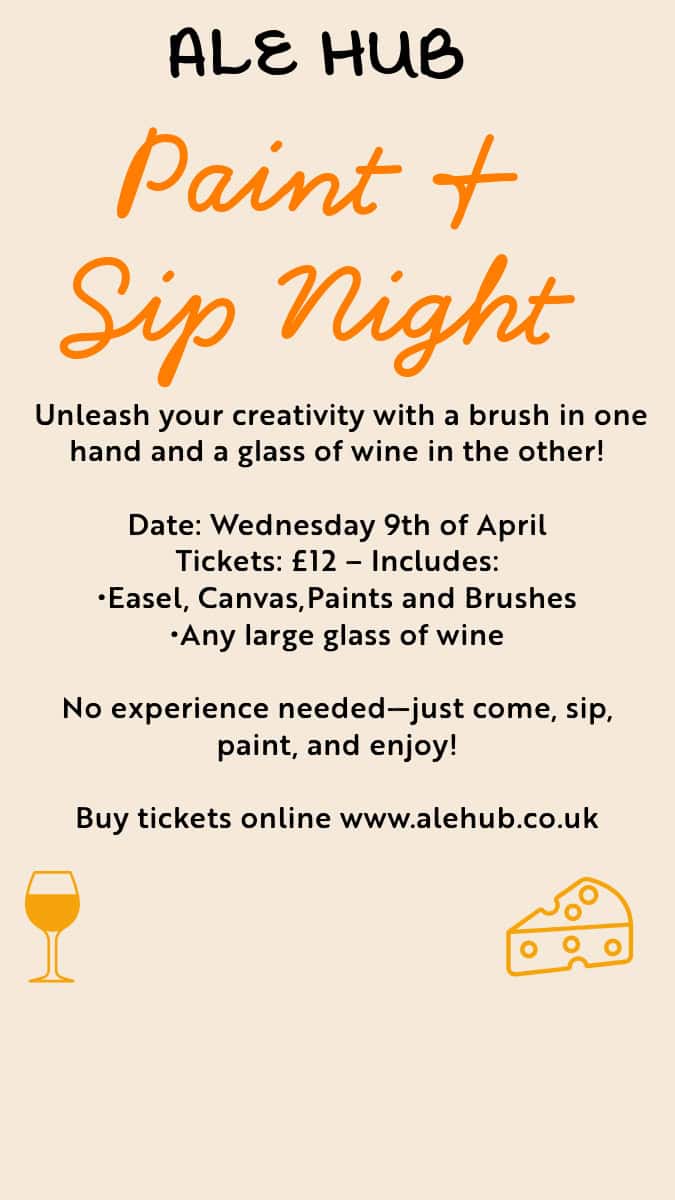 Paint & Sip Droitwich – Ale Hub